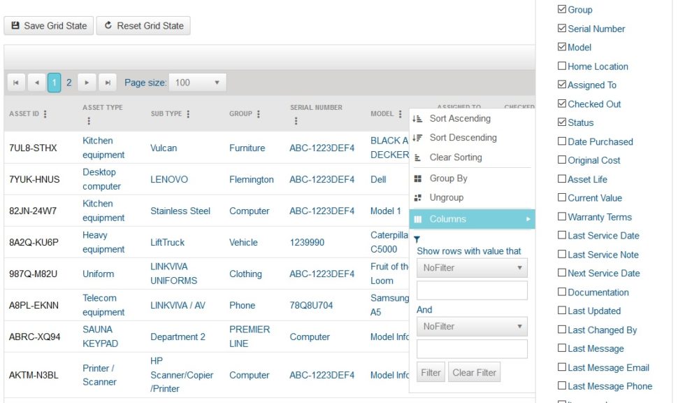 Tips & Tricks: Customizing the Asset View Screen