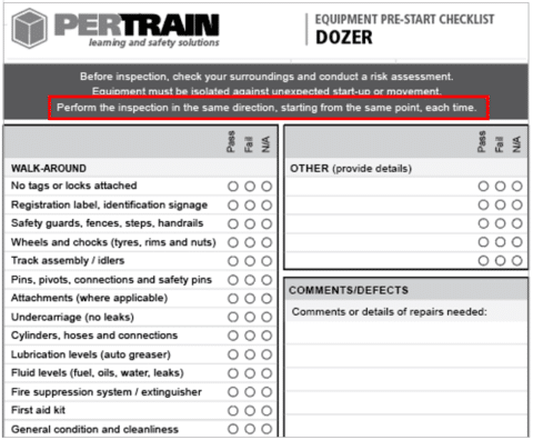 Equipment Inspections Checklist: The Full Guide | GoCodes